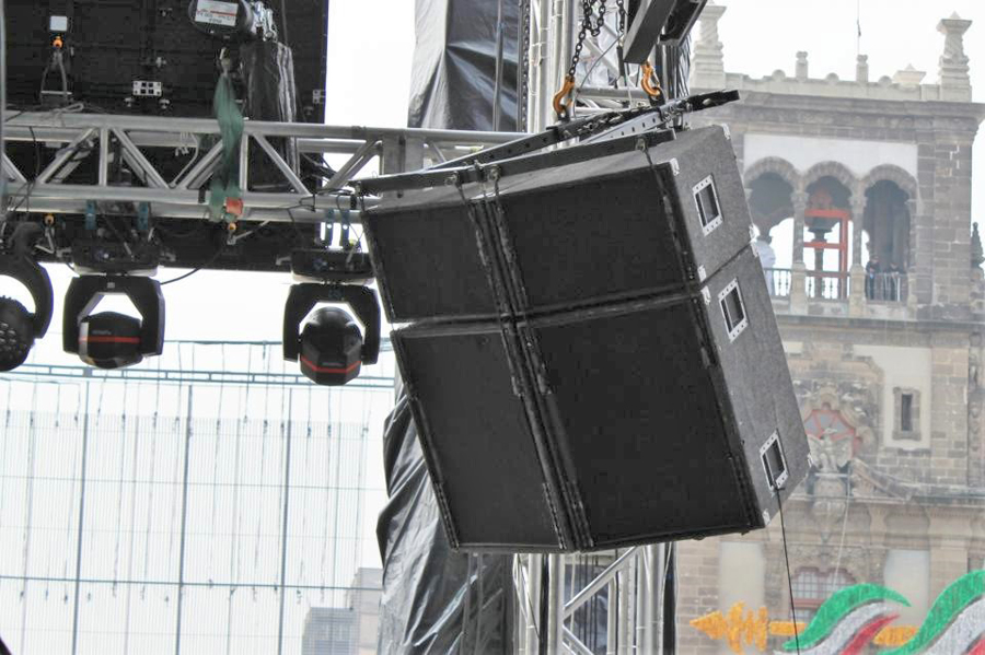Multiple Nexo Line Arrays For One 360° Stage In Mexico | SoundLightUp.