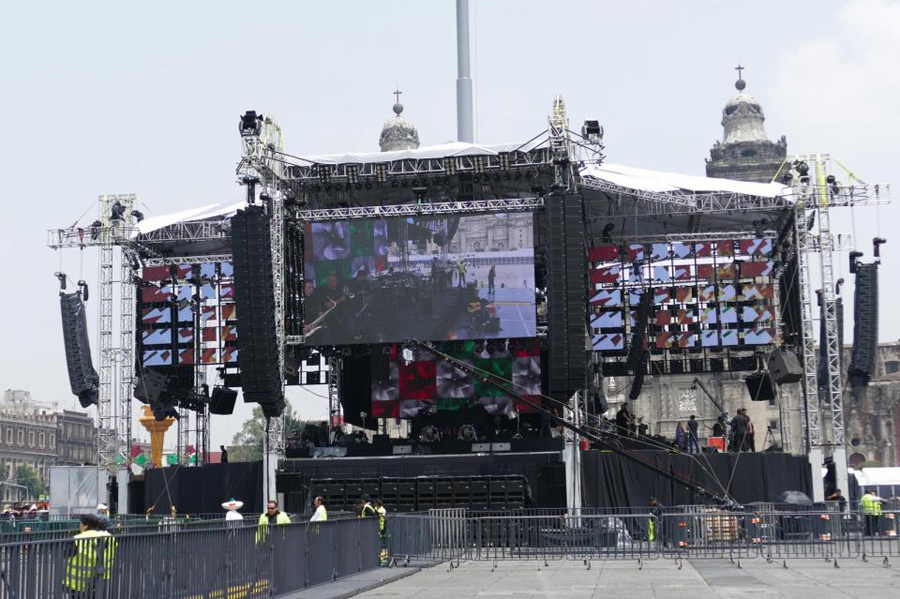 Multiple Nexo Line Arrays For One 360° Stage In Mexico | SoundLightUp.