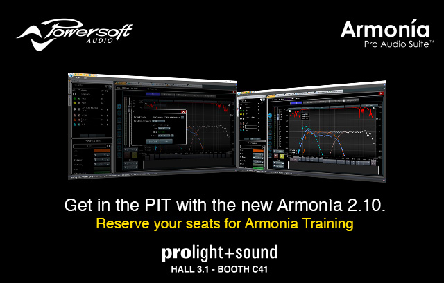Powersoft puts focus on training on Armonia | SoundLightUp.