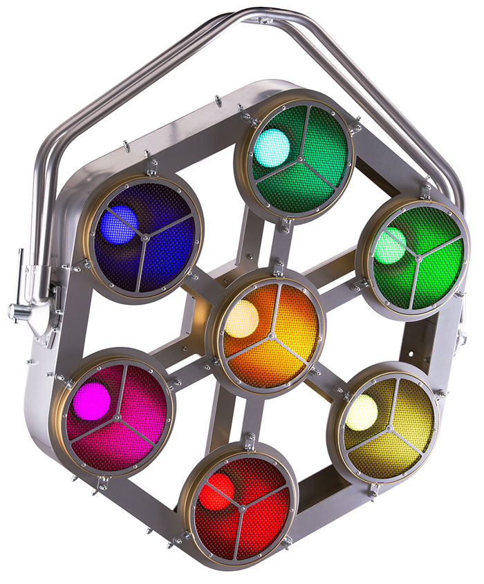 Robe Launches pixelPATT a retro Fixture with Leds RGBW | SoundLightUp.