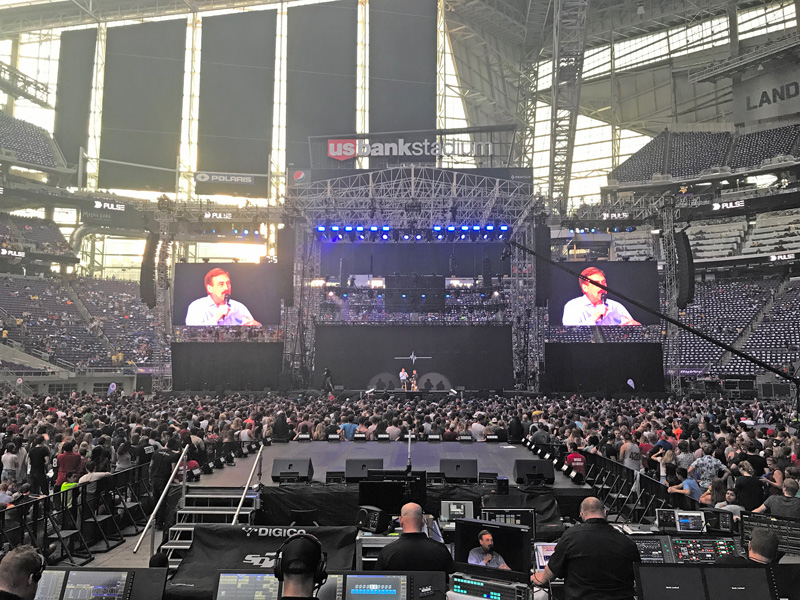 Nexo STM Series Modular Line Array takes it to the bank | SoundLightUp.