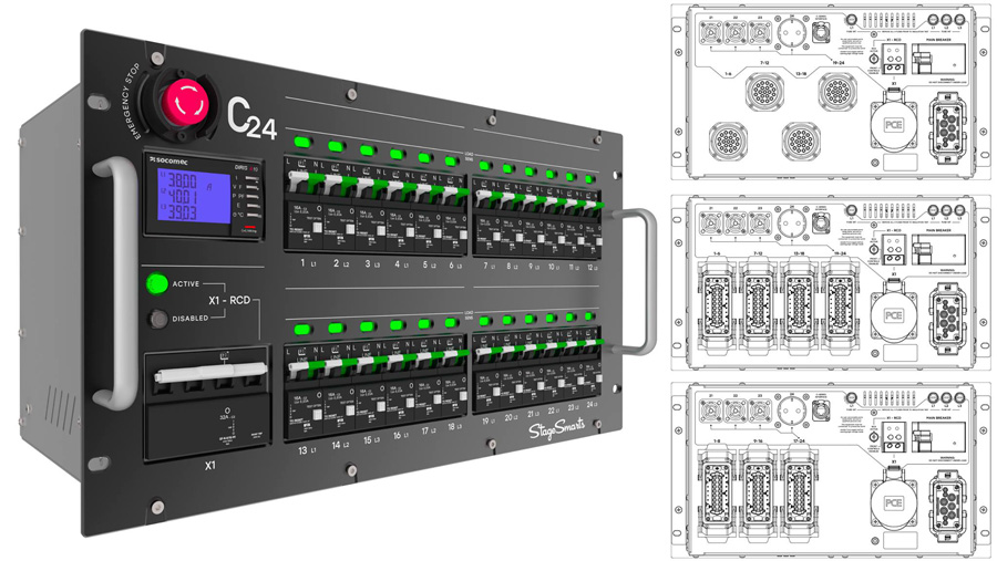 StageSmarts C24, Distro experts with brains | SoundLightUp.