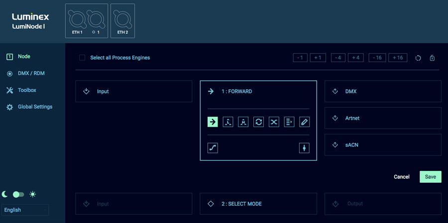 Luminex LumiNode 1, the network swiss-army knife | SoundLightUp.