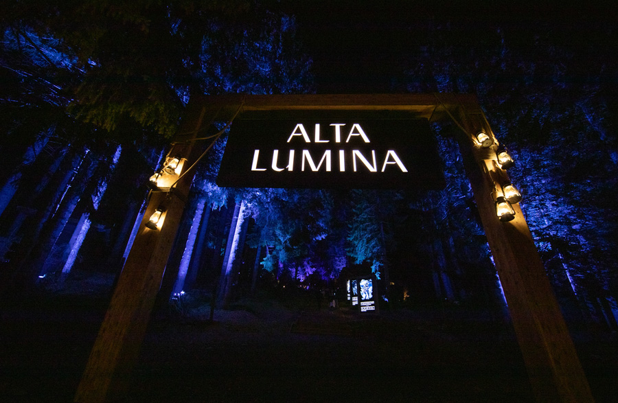 The magic of Alta Lumina at Les gets with Yamaha | SoundLightUp.