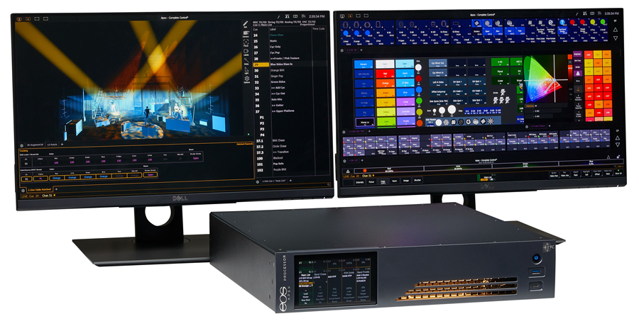 ETC launches Apex, the new generation of Eos desks | SoundLightUp.