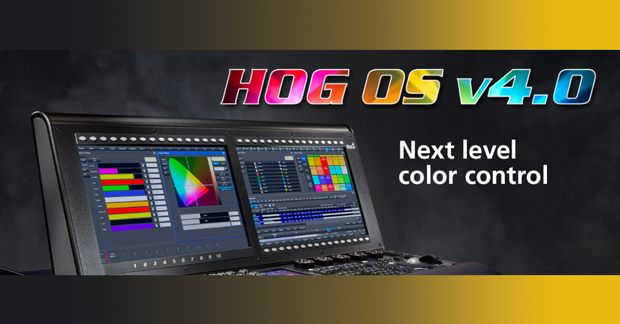 ETC Announces Major Update to Hog 4 OS with v4.0 | SoundLightUp.