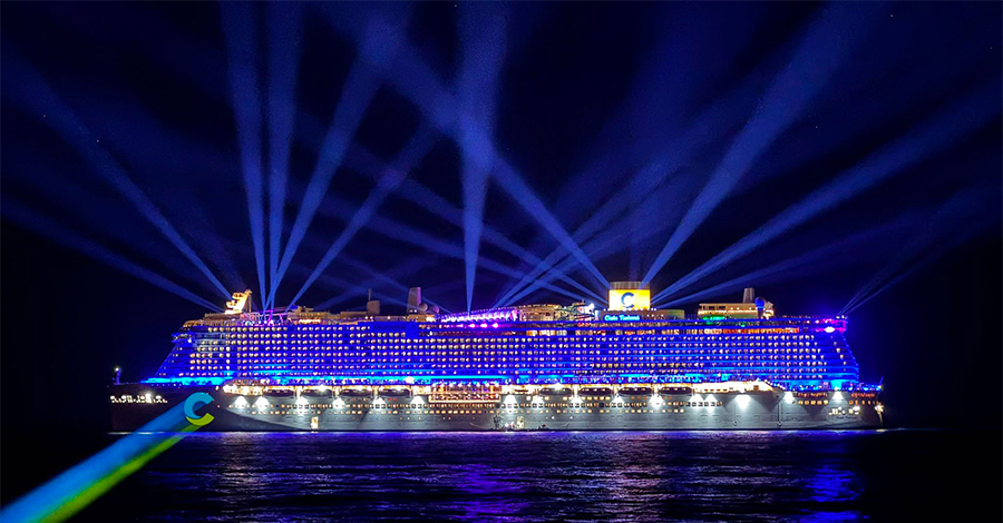 Costa Cruises Rocks Sanremo with Huge iBOLT show | SoundLightUp.